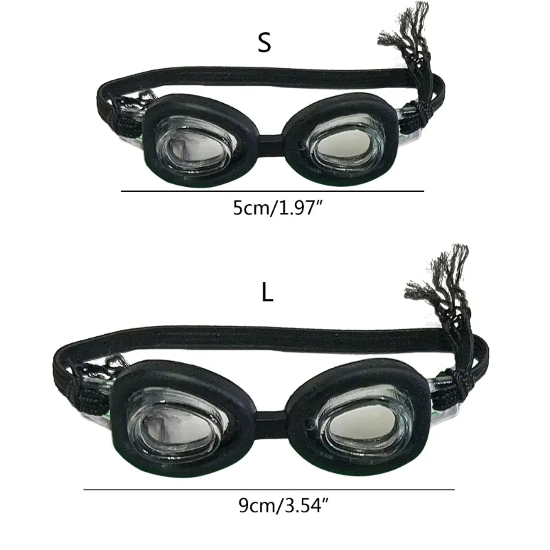 1:12 Scale Dollhouse Miniature Swimming Goggles | Realistic Baby Doll ...