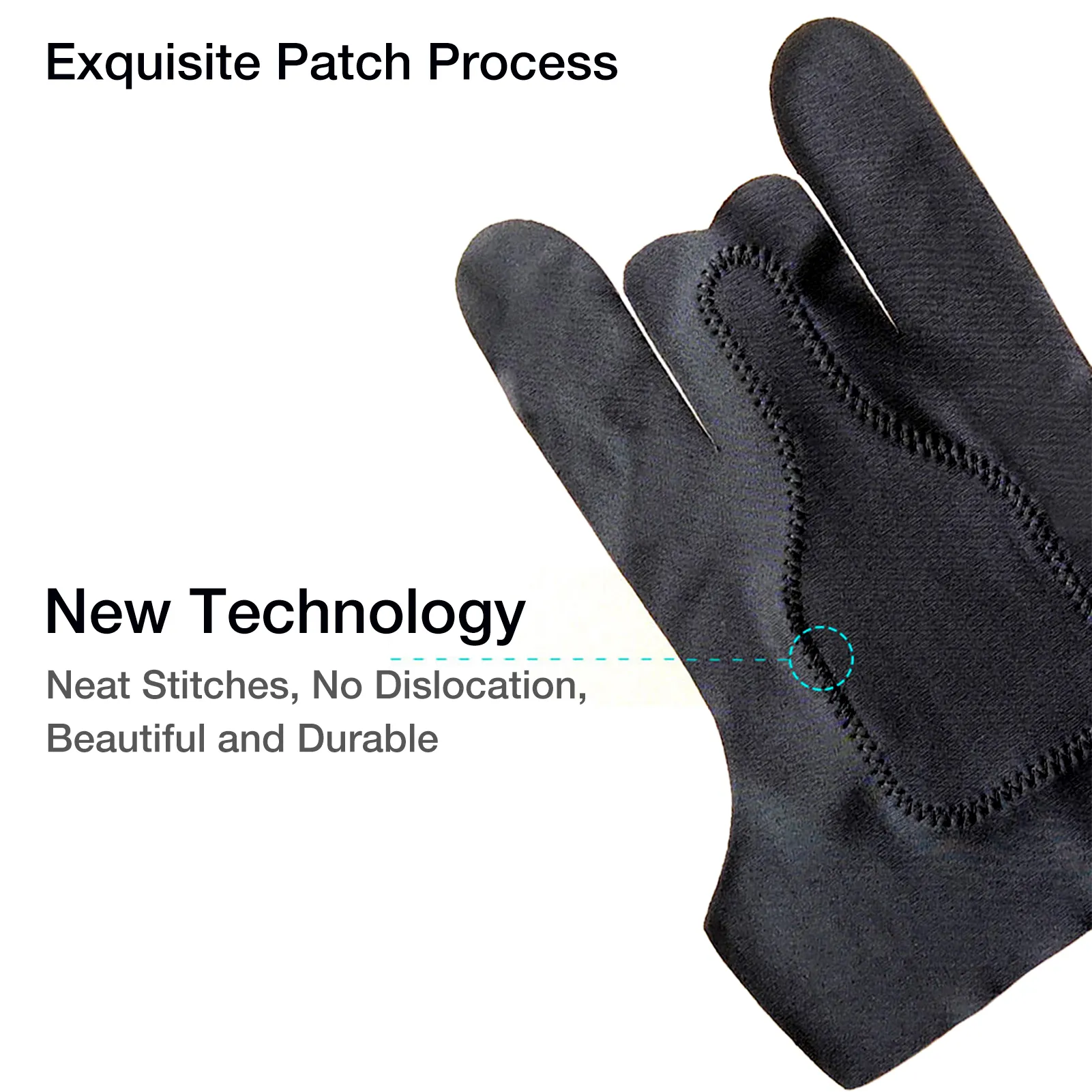 Two-fingers Artist Anti-touch Glove For Drawing Tablet Right Left Hand ...
