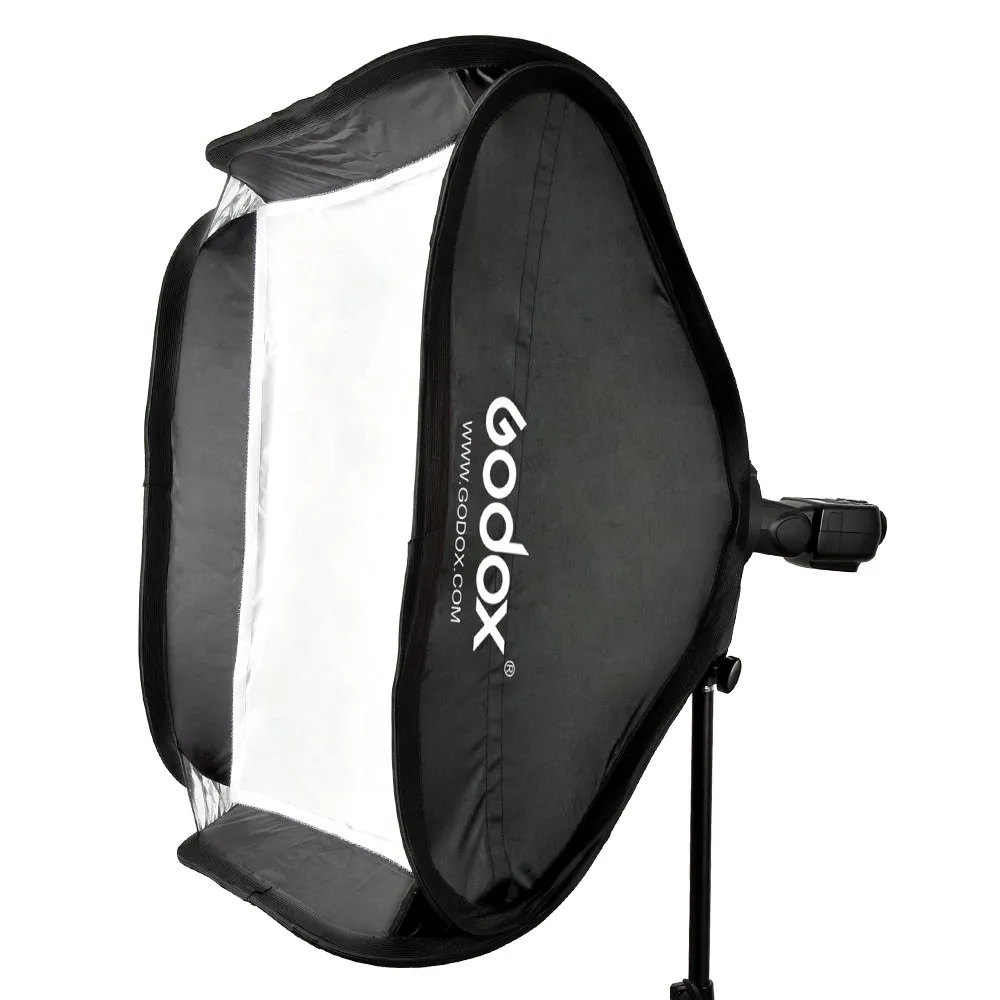 GODOX 24 60x60cm Portable Softbox Diffuser With S Type Bowens Mount Kit ...