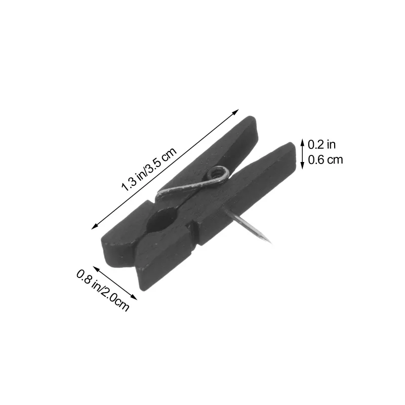 Wooden Thumbtack Clip Push Pins for Photos and Papers from Dhgate Other ...