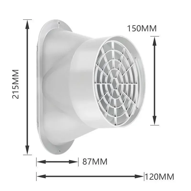 130/150mm Portable Air Conditioner Vent Connector, Extendable Exhaust ...