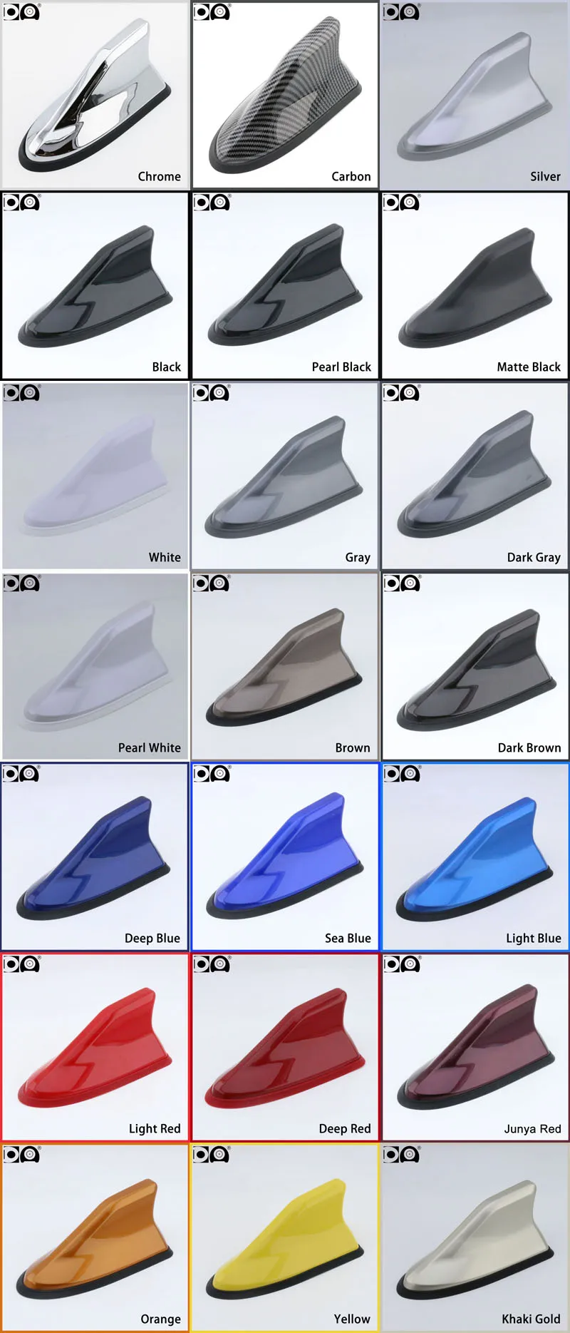 Waterproof Piano Paint Car Shark Fin Antenna for Suzuki Liana Baleno ...