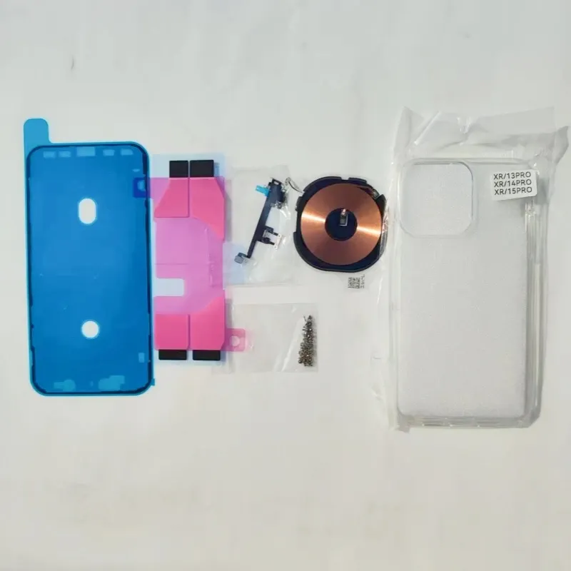 DIY Housing for iPhone XR and 15 Pro Back Cover and Battery Middle ...