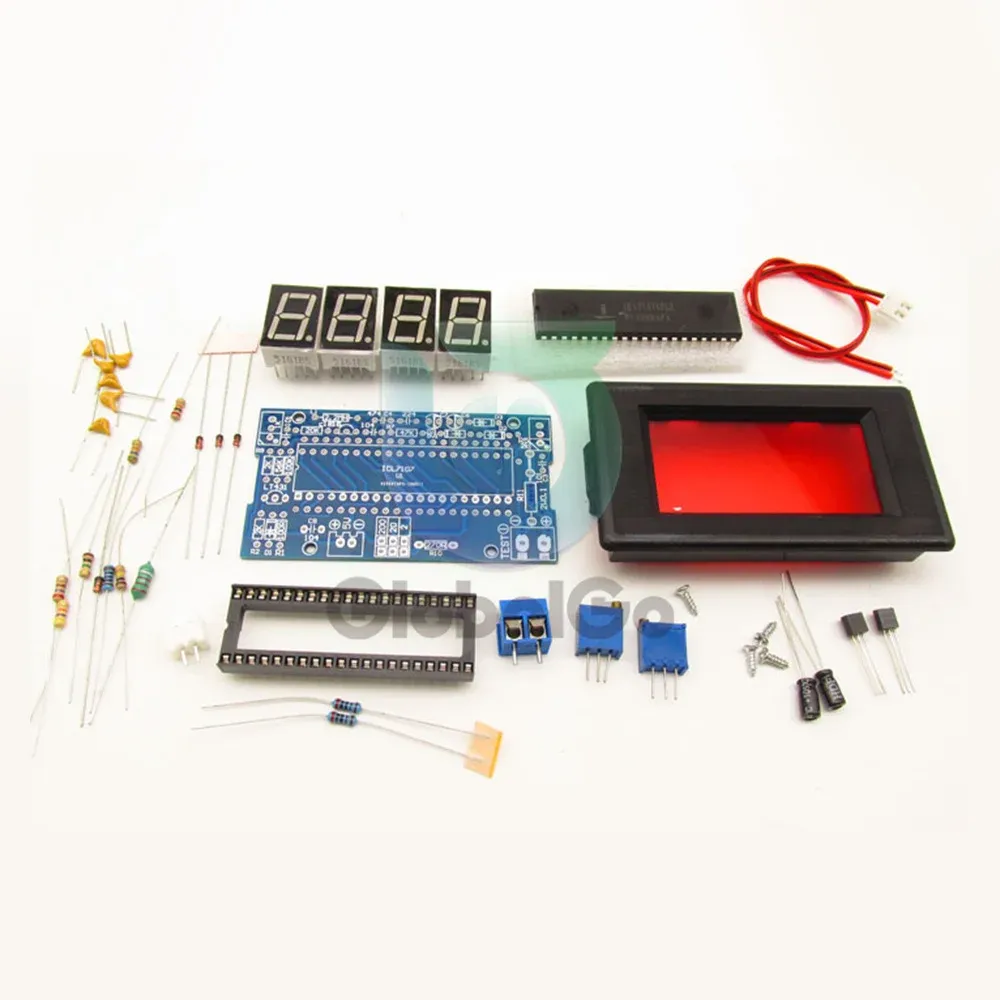 Digitalvoltmeter Emergency Preparedness Kit With ICL7107 DIY Electronic ...