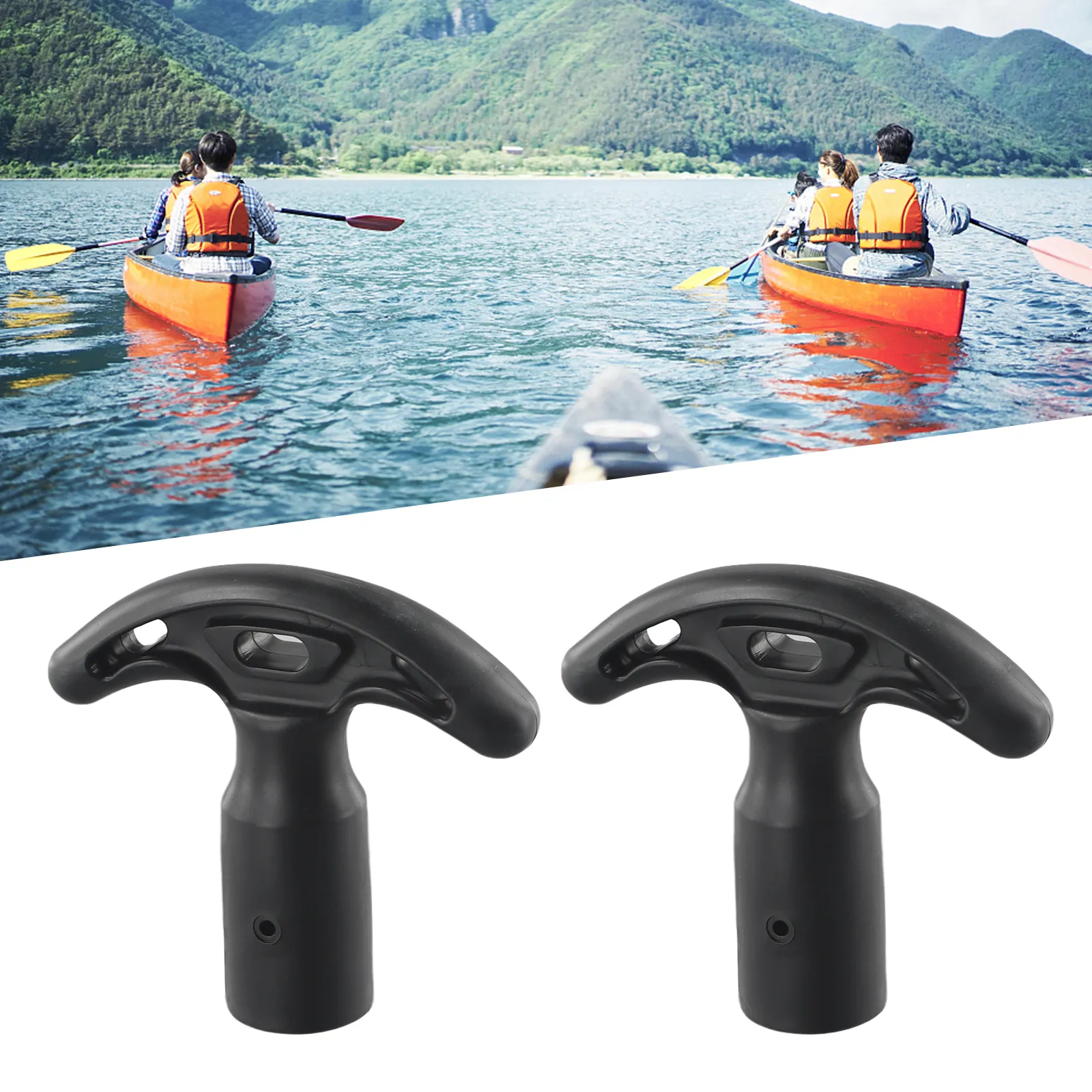 Durable Paddle Handles for Surfboard and Rafting Grip, 1.1 in Diameter ...