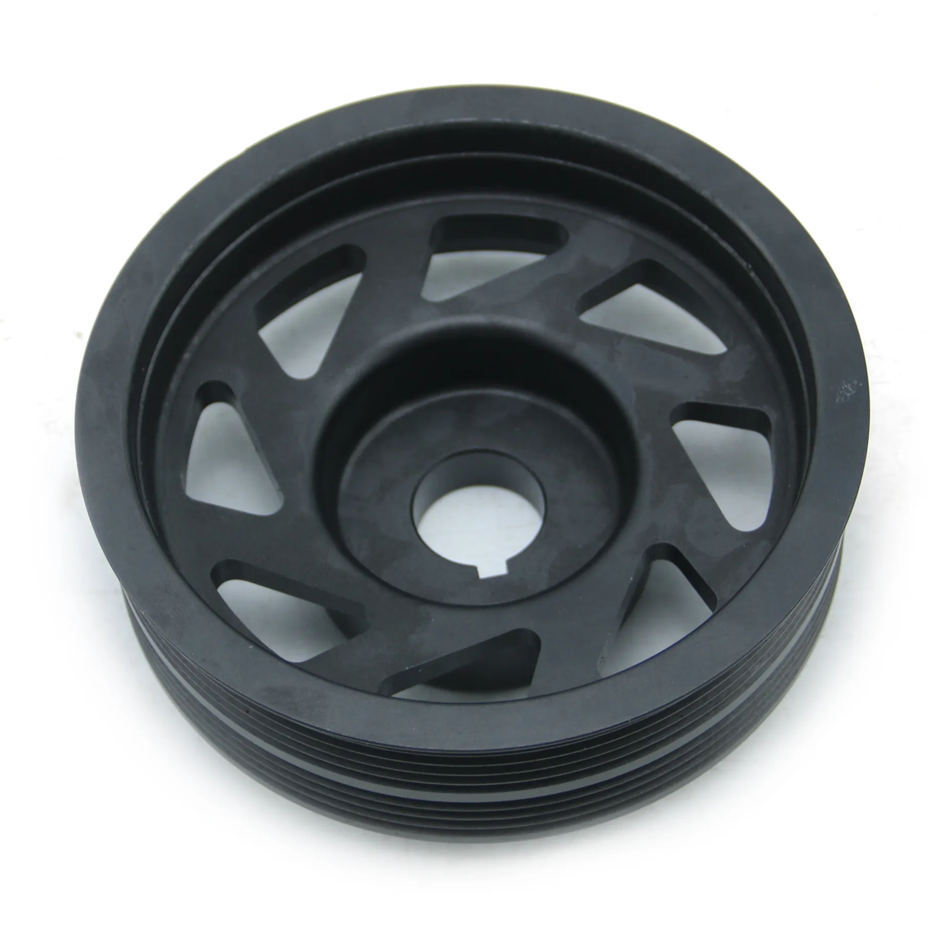Billet Aluminum Crankshaft Pulley Lightweight Performance Crank Pulley ...