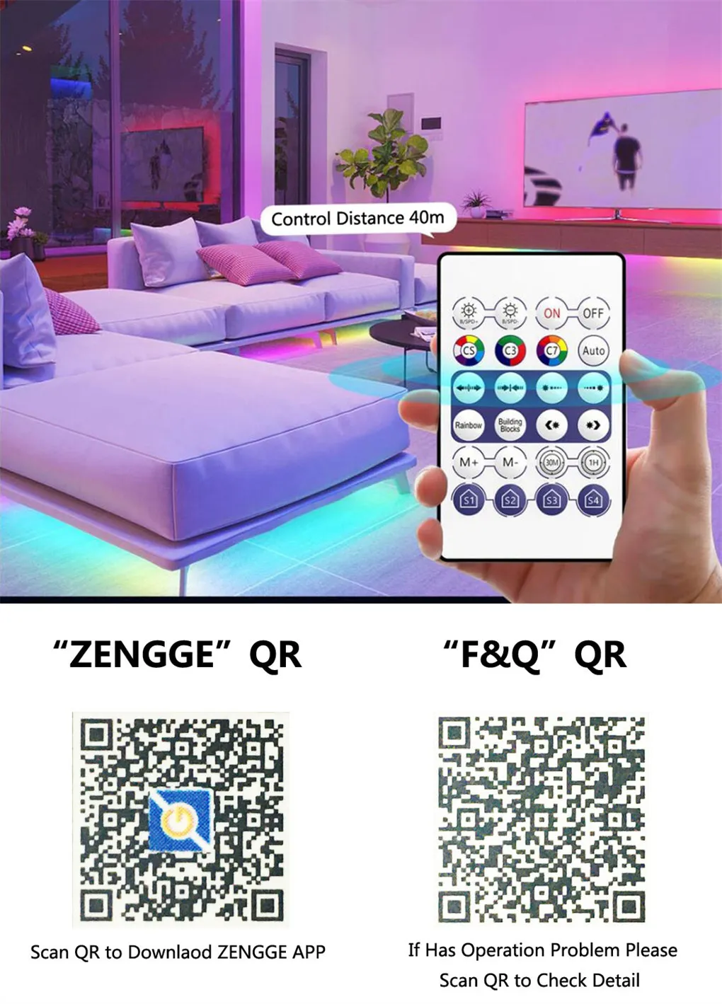 DHgate.com:Upgraded Bluetooth Pixel LED Strip Controller, 5V/12V/24V ...