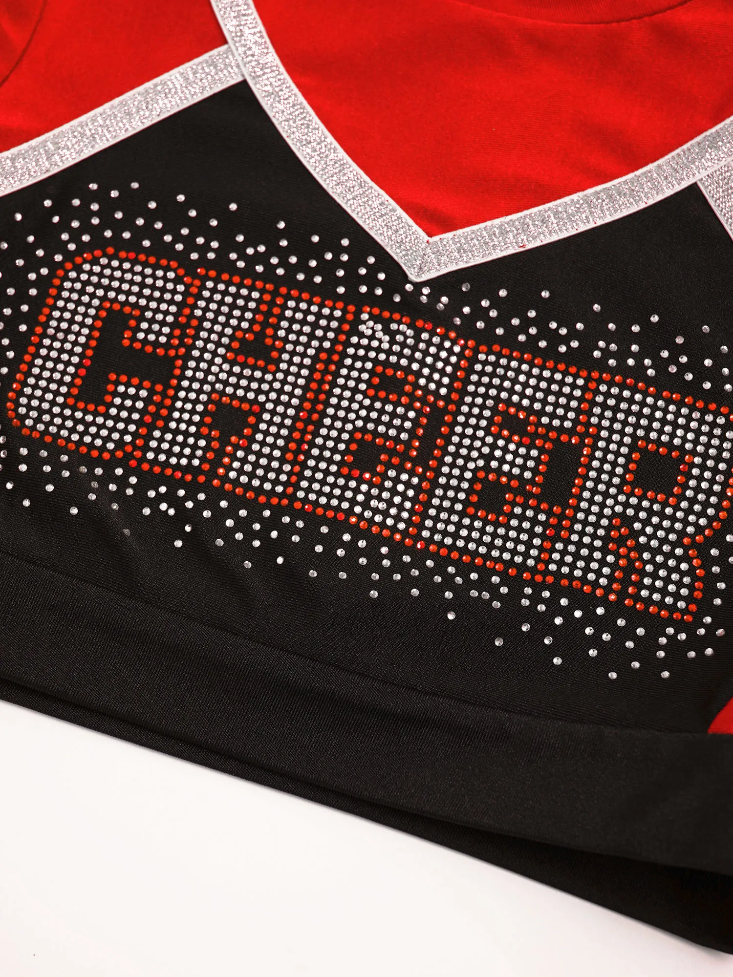 Childrens Cheerleader Outfit Youth Cheer Uniform Halloween Costume Set ...