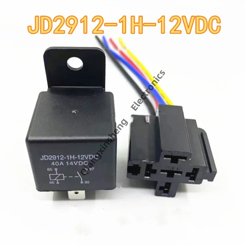 DHgate.com:40A 12VDC 4-Pin Relay JD2912-1H - Heavy Duty Automotive ...