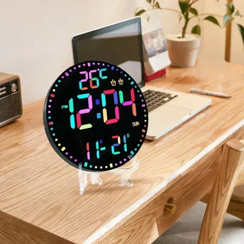 Intelligent LED Decorative Digital Clock With Multifunctional ...