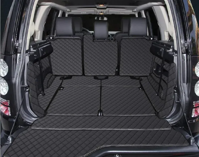 Land Rover Discovery 3 Cargo Liner: 7-Seat Boot Carpet Cover, High ...