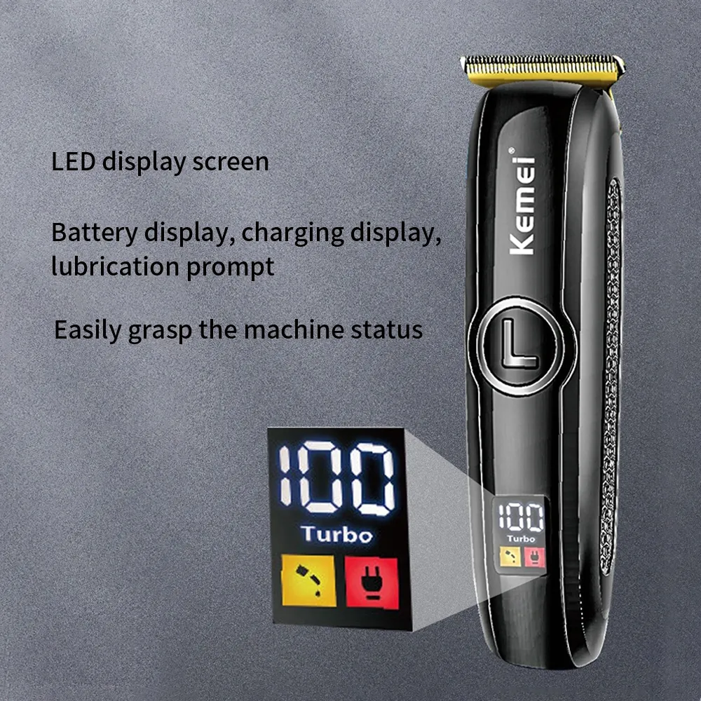 Professional Hair Clipper for Men - Cordless Hair Trimmer, Barber Kit ...