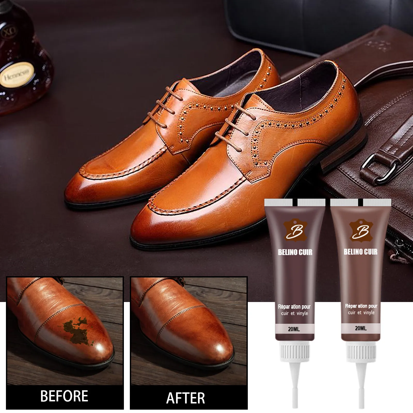 Leather Patching Paste for Leather Clothing, Car Seats, and Sofas ...