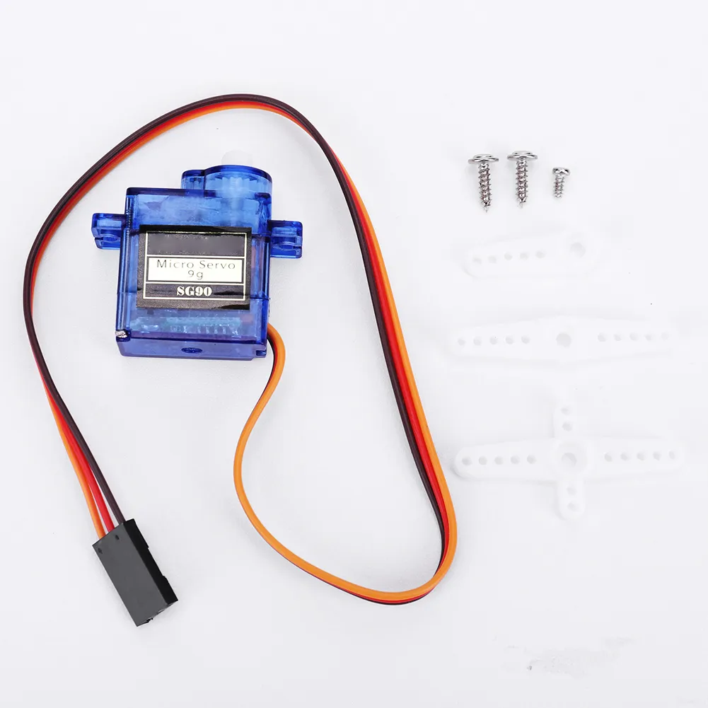 10 SG90 9G Micro Servo Motor 180/360 Degrees For Fixed Wing Micro Gear ...