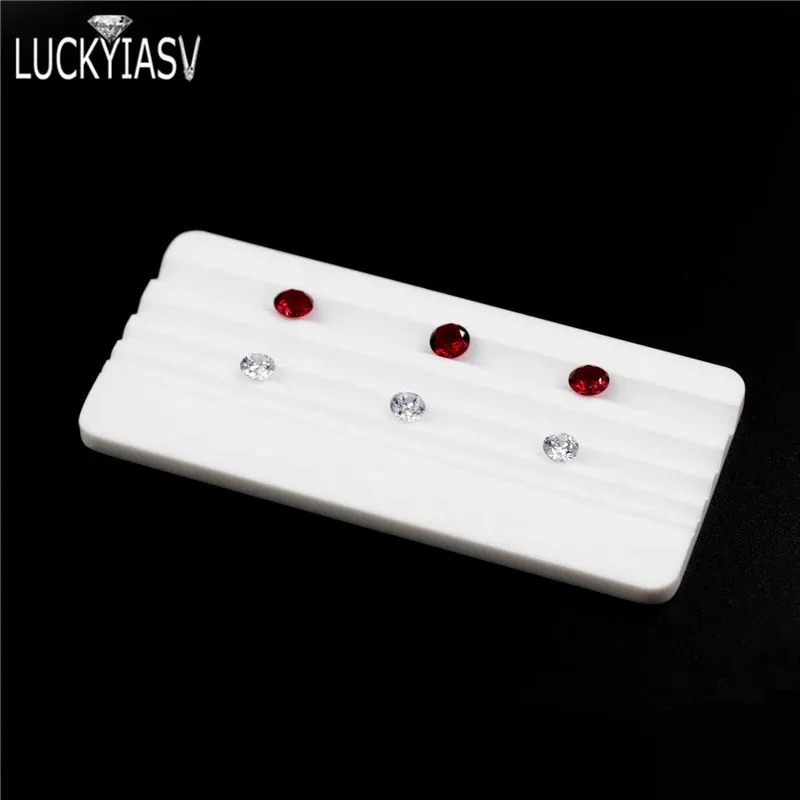 DHgate.com:Professional Gemological Grooved Plastic Tray, Ultra White ...