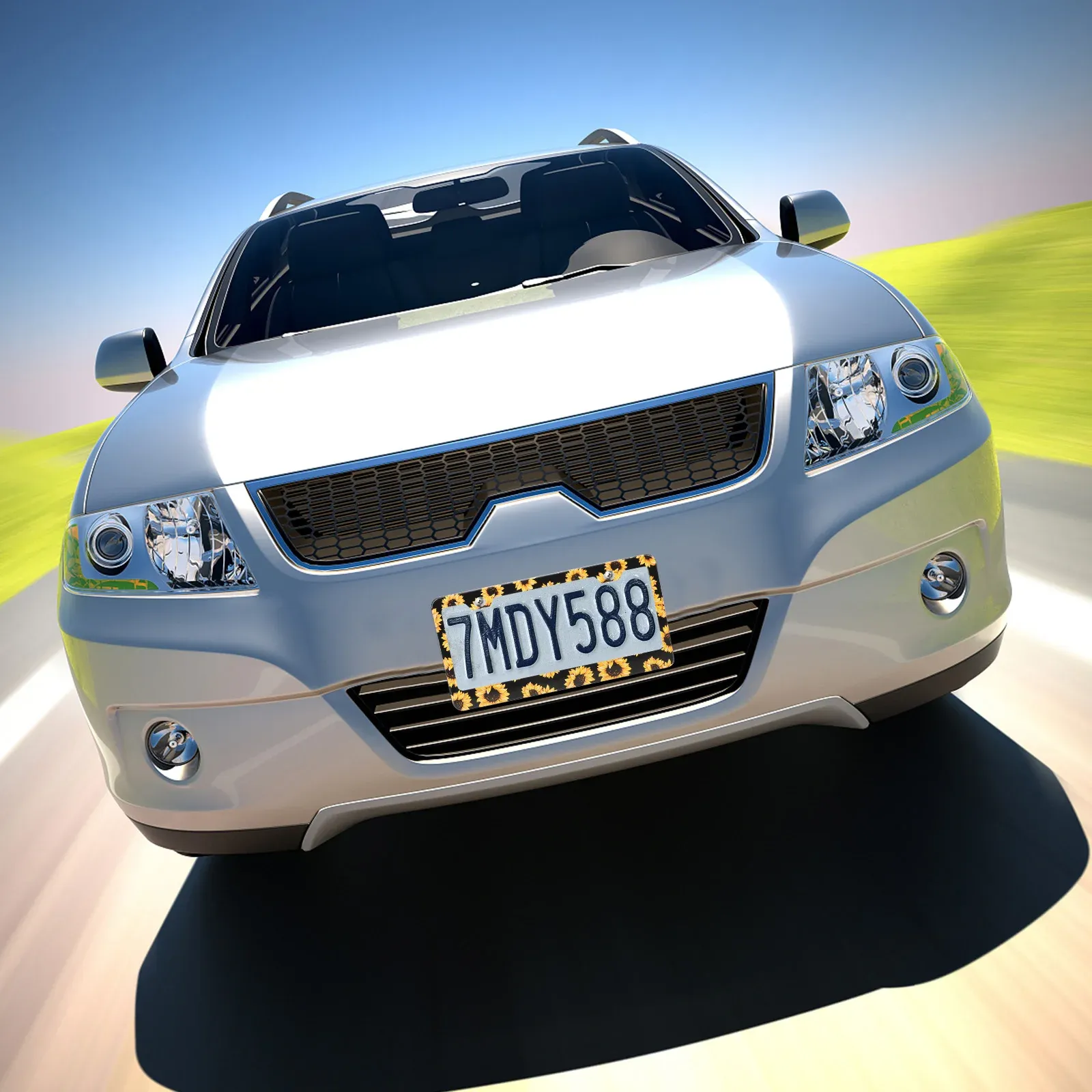 Premium Sunflower Autozone Plate Cover For Standard Vehicles Enhance Your Driving Experience From Ddmywonder 12.8 DHgate.Com