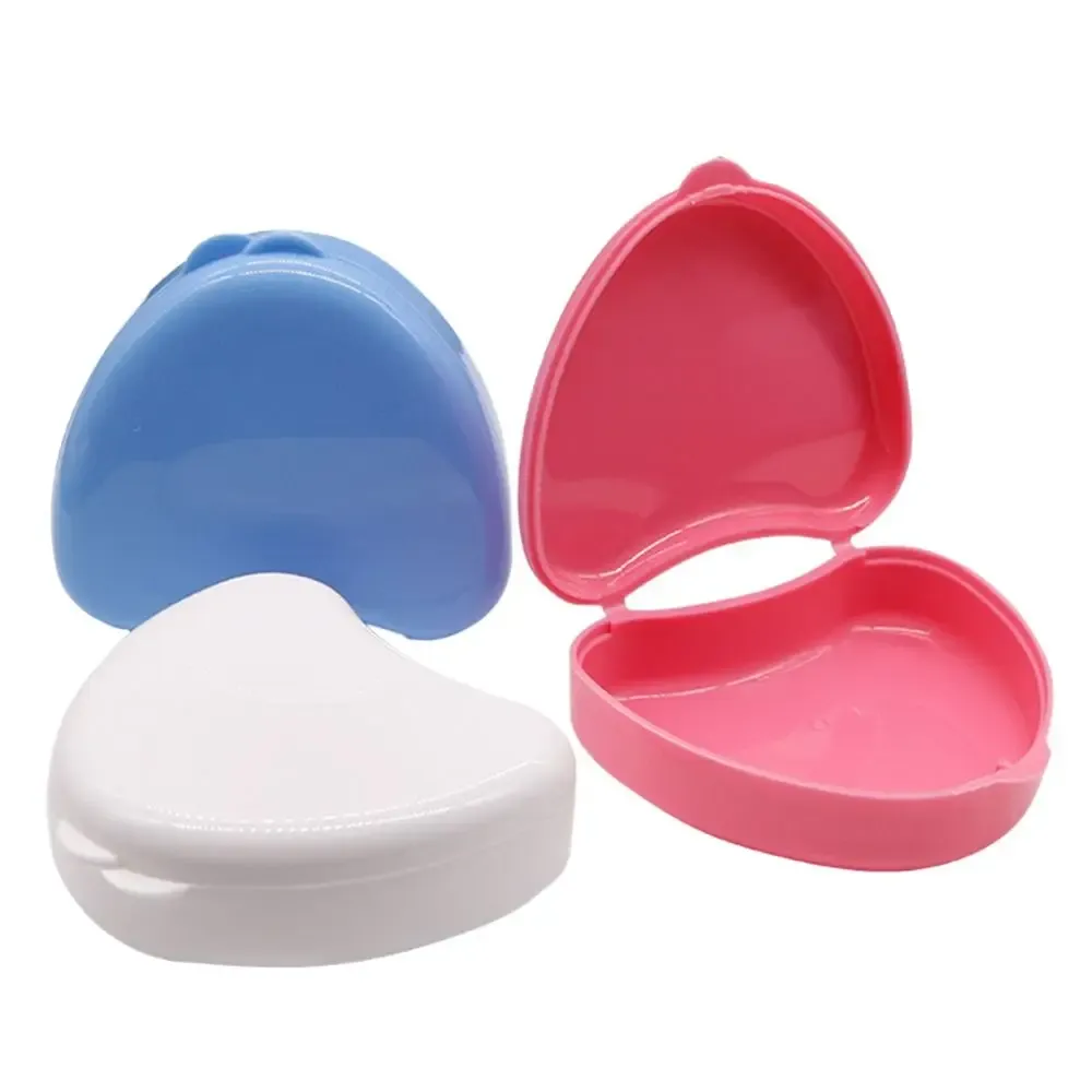 Portable Denture Case - Braces & Retainer Box, Orthodontic Storage ...