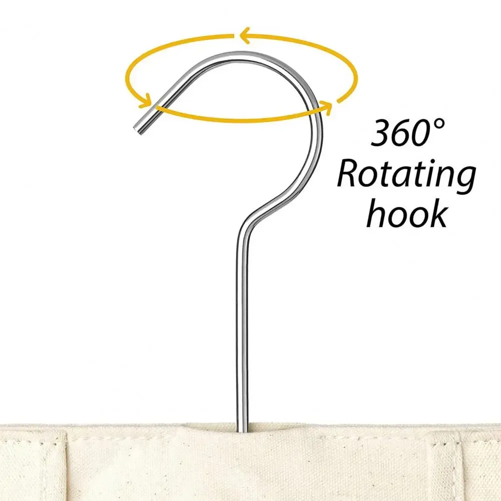 Large Capacity Clothes Peg Storage Bag - Hangable, Portable, Polyester ...