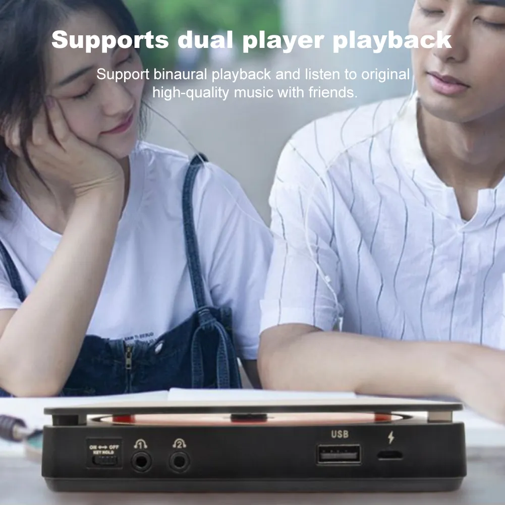 "3.5mm Portable USB HIFI compact disc player with Touch Control ...