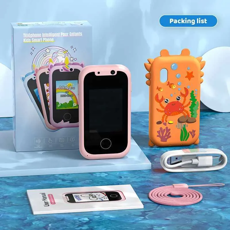 DHgate.com:Kids Learning Phone Toy with Dual Camera, Music, Games ...