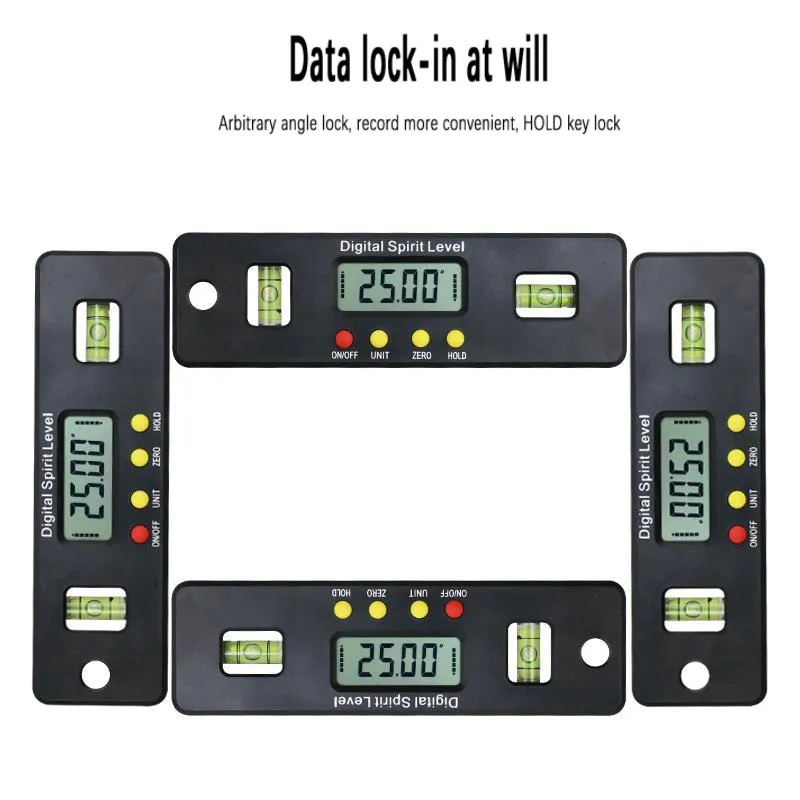 360 Degree Smart Tool Digital Level Digital Inclinometer Electronic ...