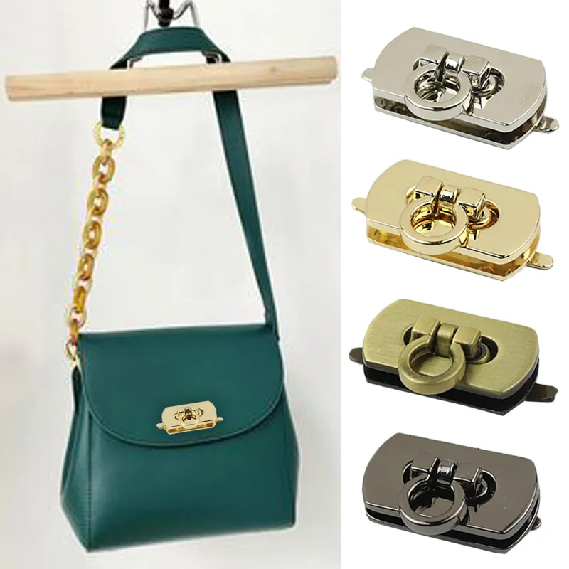 Twist Locks Turn Lock Bag Hardware Metal Clasp for Handbag DIY Craft ...