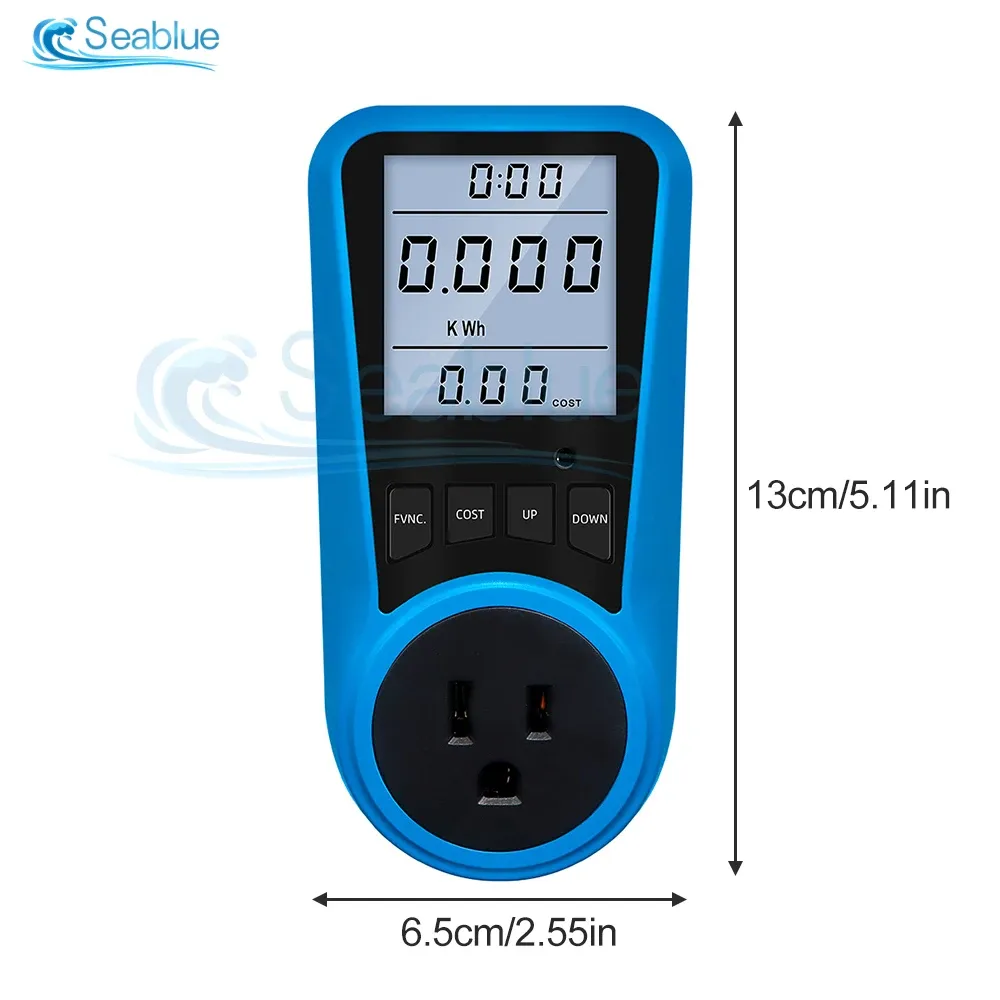 DHgate.com:Digital Current Meter Voltmeter AC Power Meter with EU/US/UK ...