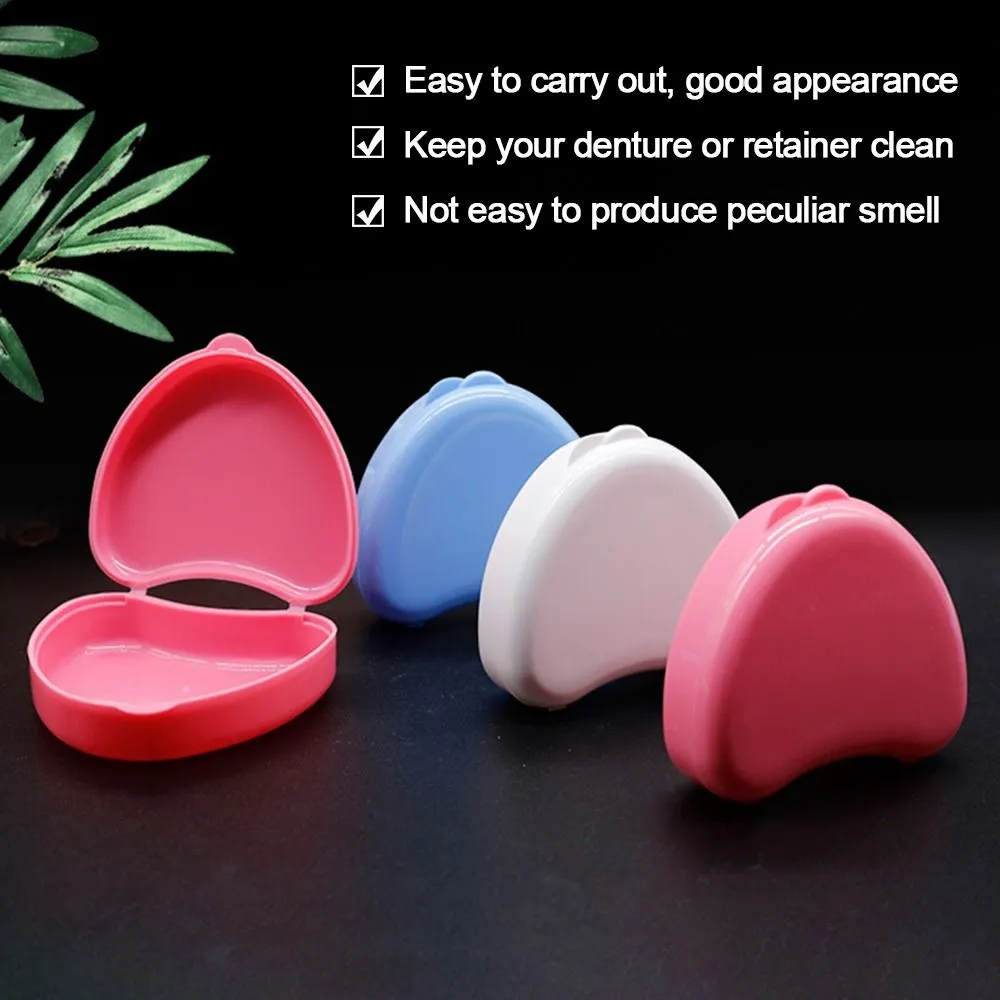 Clear Retainer Case with Vent Holes | Plastic Dental Mouthguard Storage ...