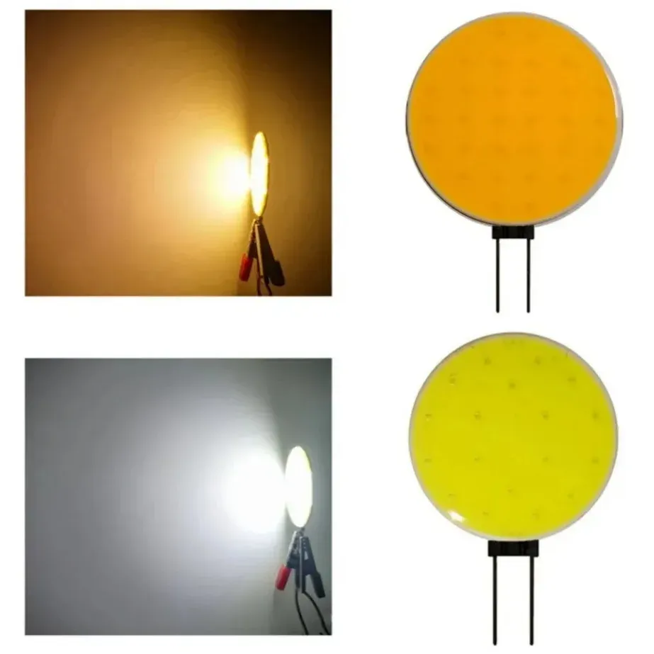 G4 LED Lamp Light Chip Spotlight Bulb 5W 7W DC 12V Pure Warm White ...