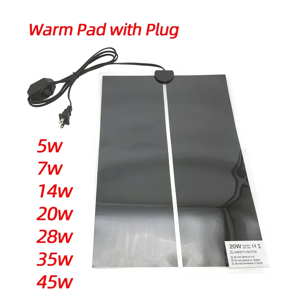 DHgate.com:110V 220V Warm Pads for Terrarium Reptiles, 5-45W Temperature Controller Heat Mat for ...