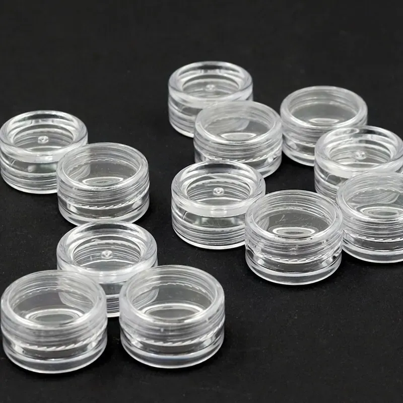 50 Clear Plastic Jewelry Boxes Set - Small Bead Storage Containers ...