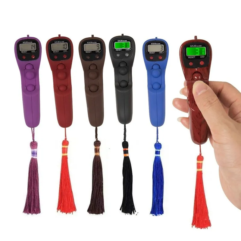 Digital Handheld Tally Counter Clicker Finger Counter with Backlight ...