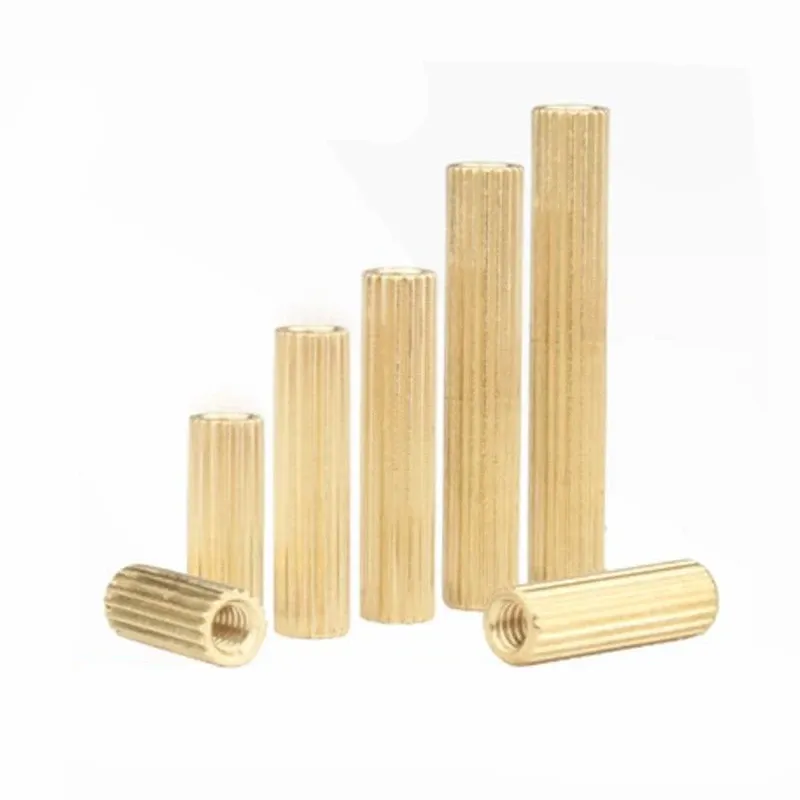DHgate.com:Knurled Brass Standoffs M2 Male-Female Threaded, Round ...