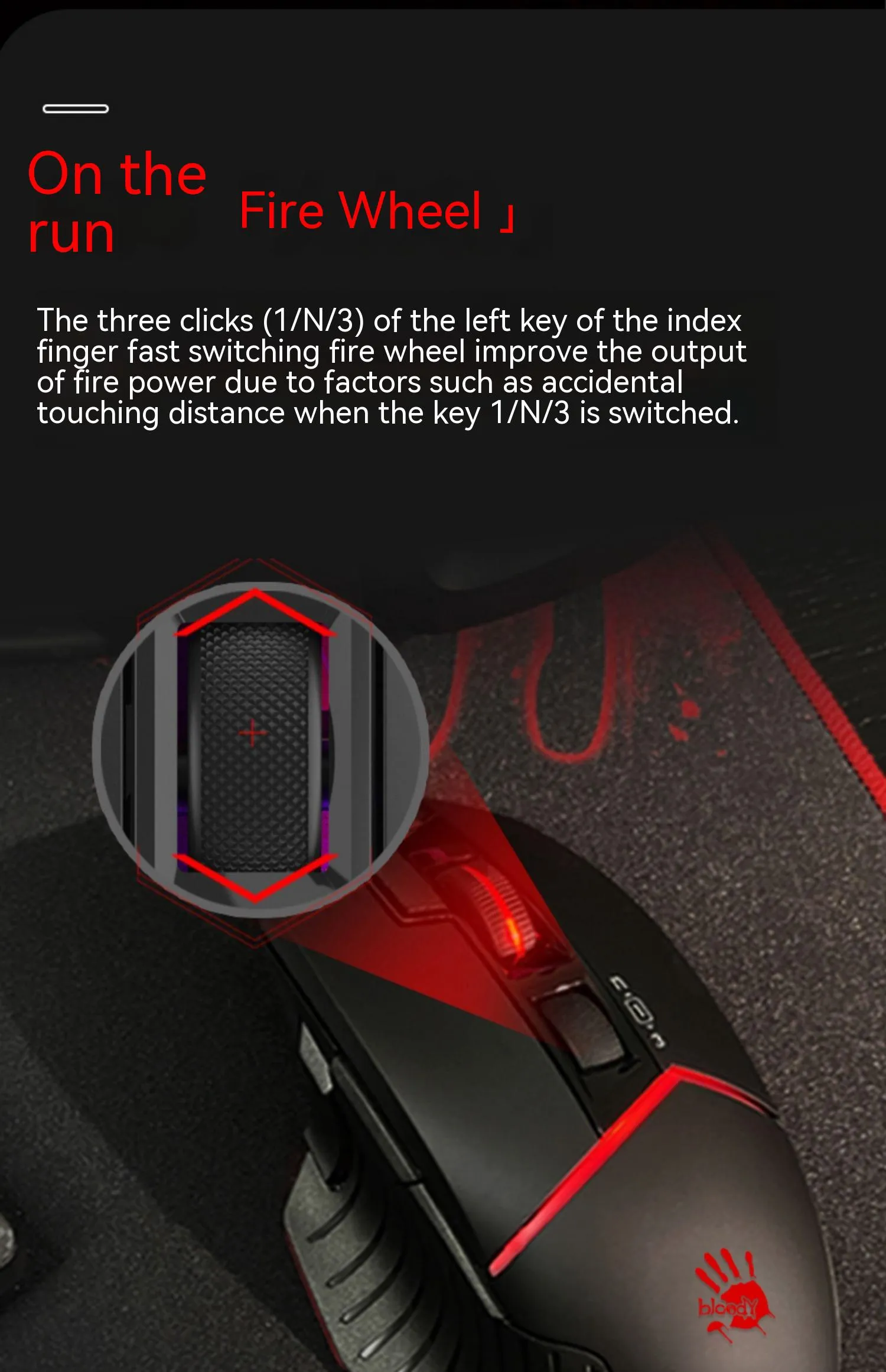 Creative Bloody W95 MAX Gaming Mouse: Ergonomic RGB Light Low-Latency ...