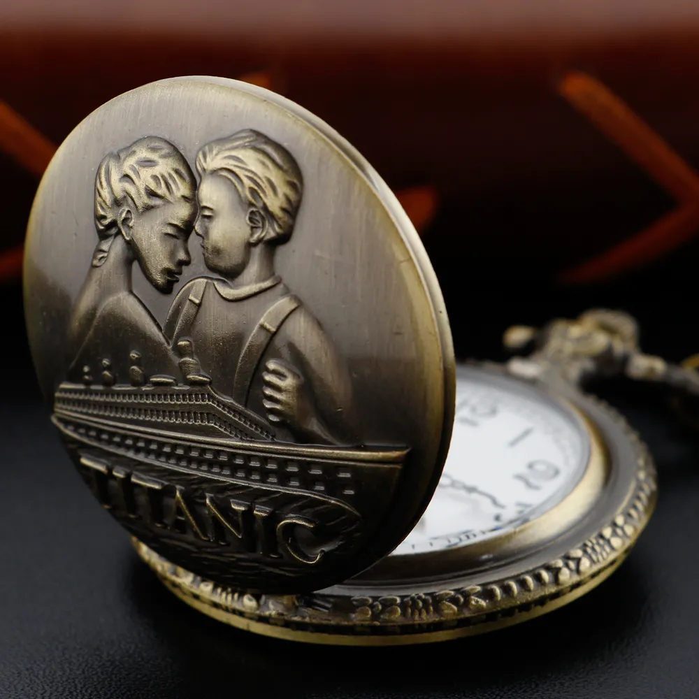 Classic Retro Pocket Watch With 3D Embossed Design, Antique Style ...