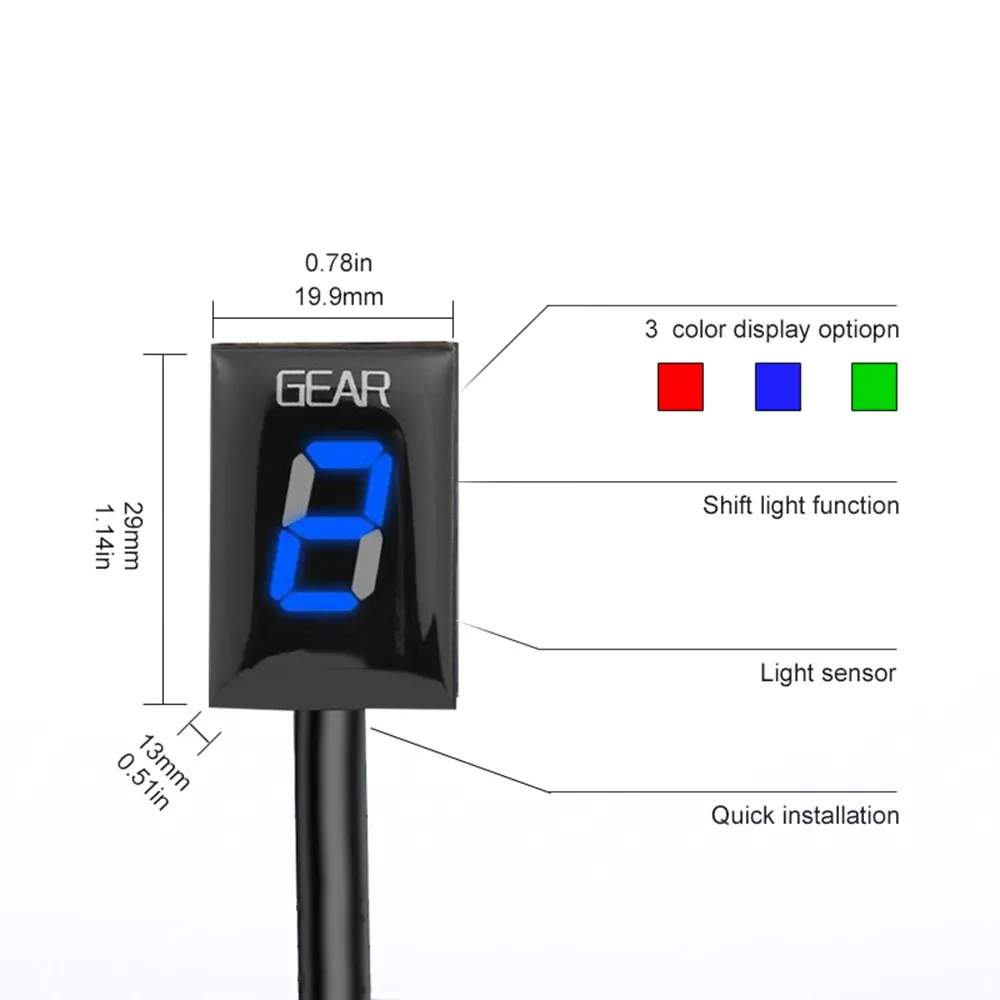 83 characters Suzuki Gear Indicator for Intruder C800, M800, C1500 ...