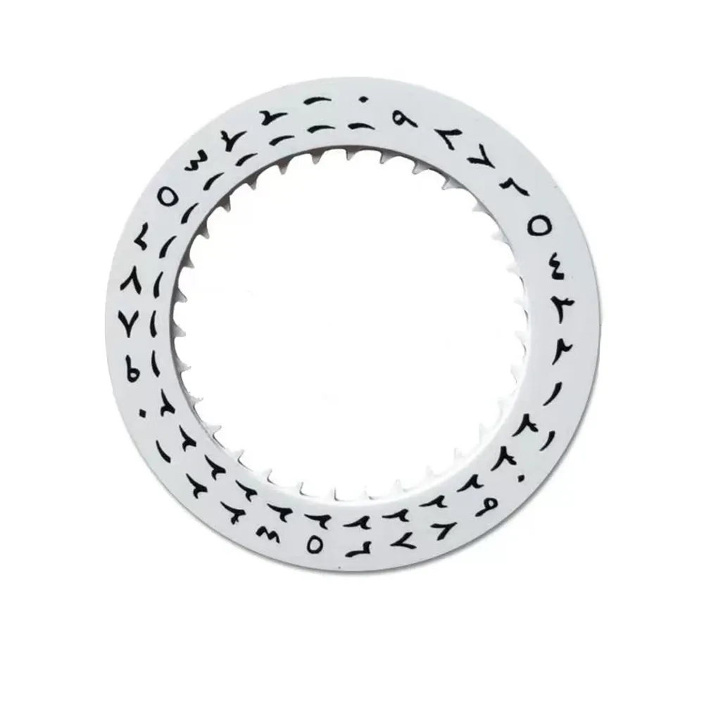 Calendar Stickers Black/White Date Day Wheel Disc Fit 3 O'clock 6 O ...
