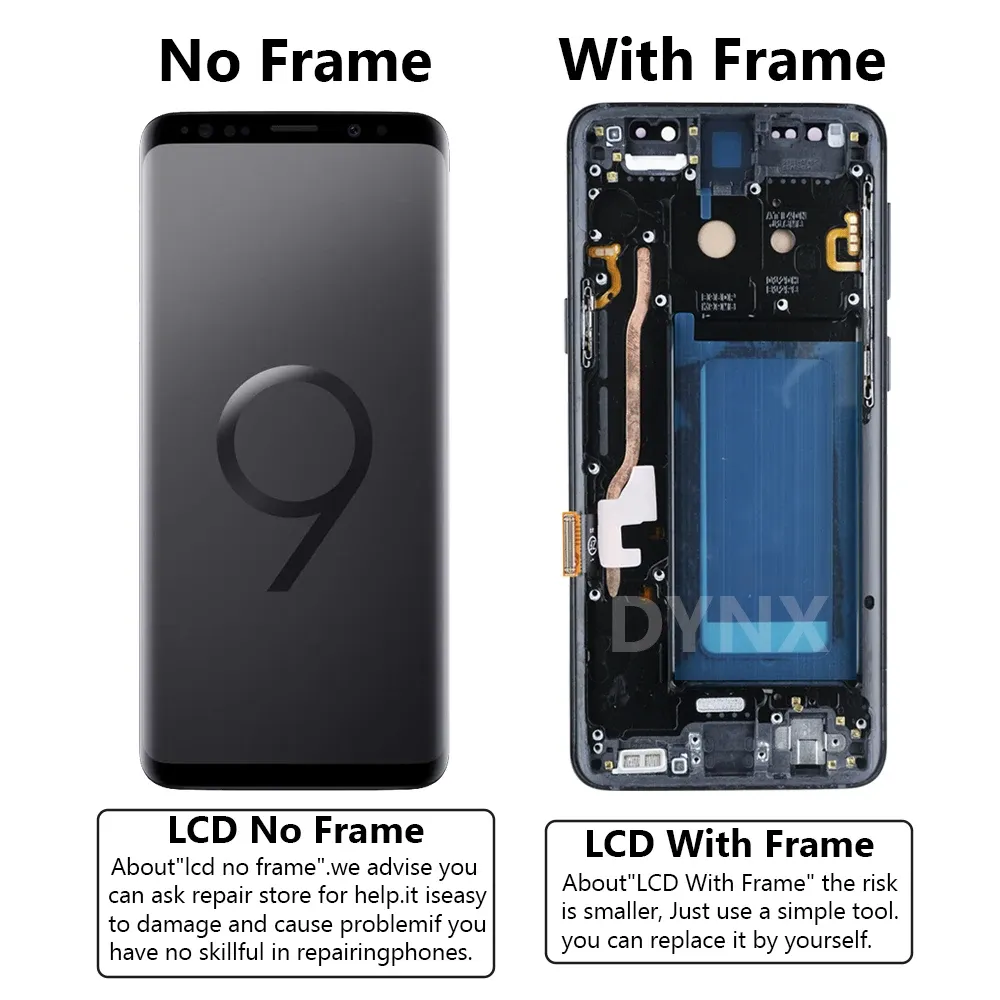 Samsung Galaxy S9 LCD Screen Replacement - SM-G960FD Original LCD Display Assembly with Touch ...