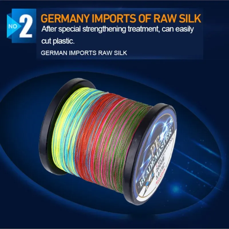 DHgate.com:Super Strong 100m Braided Fishing Line | Multifilament Silk ...