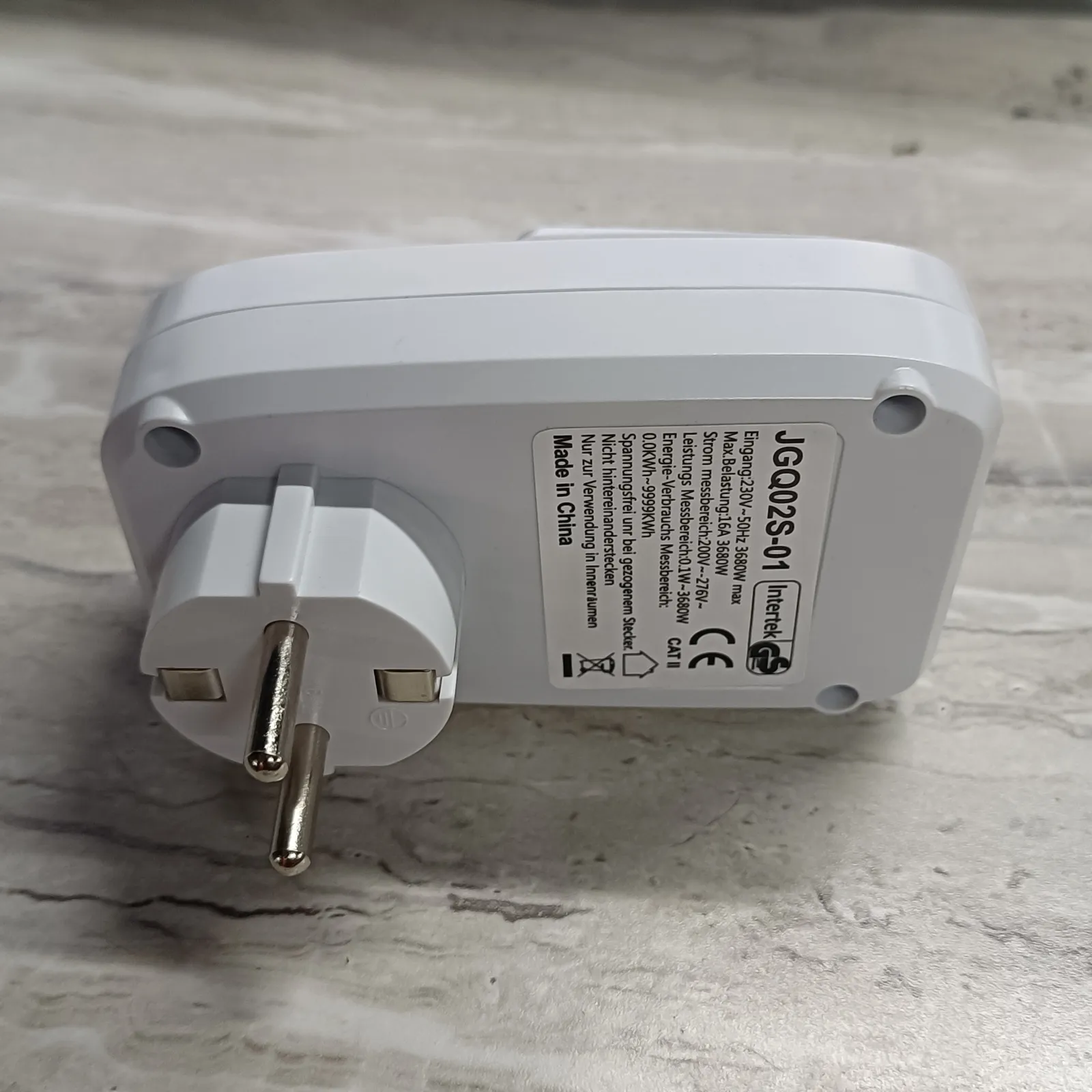 DHgate.com:2-Pack Smart Power Meter Outlet Socket - Real-Time EU Plug ...