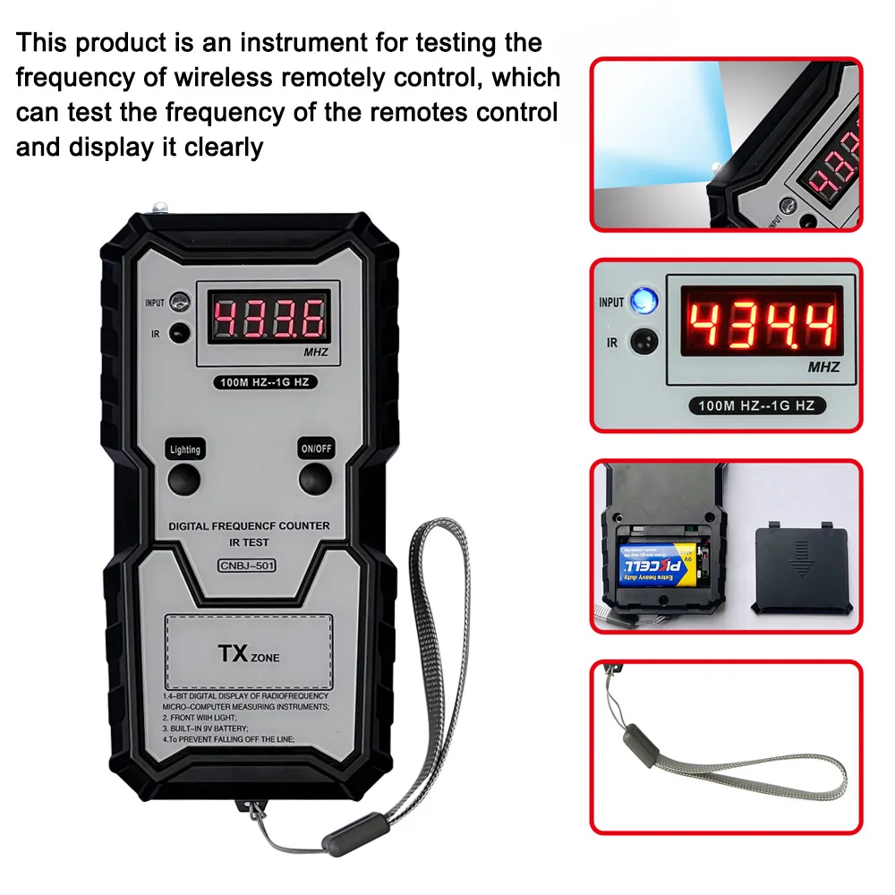 DHgate.com:4-bit Car Key Infrared Frequency Tester - Digital Electronic ...