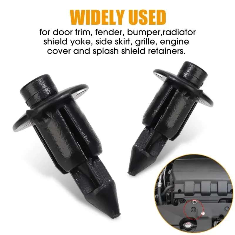 DHgate.com:2-50pcs Fastener Clamps Motorcycle Parts Plastic Rivets ...