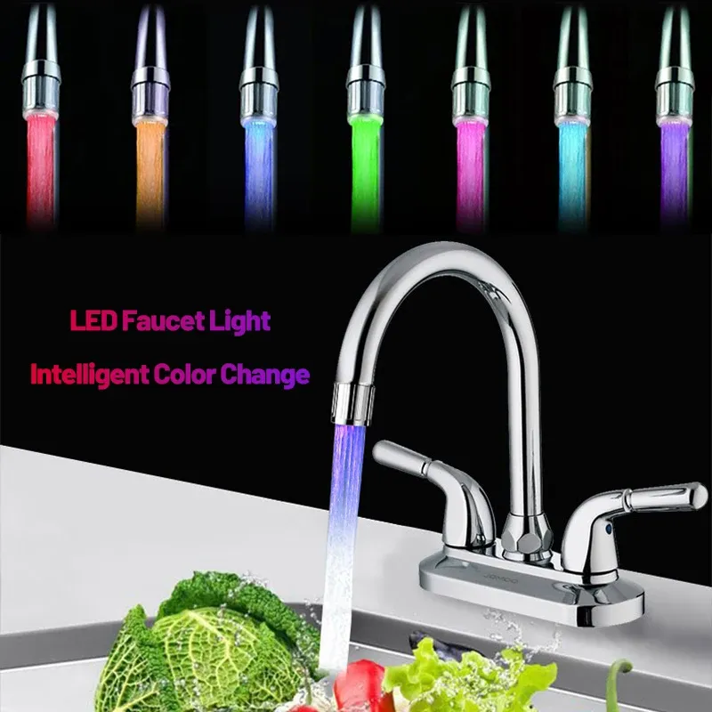 DHgate.com:Colorful LED Shower Faucet Light, Flashing Color Blinking ...