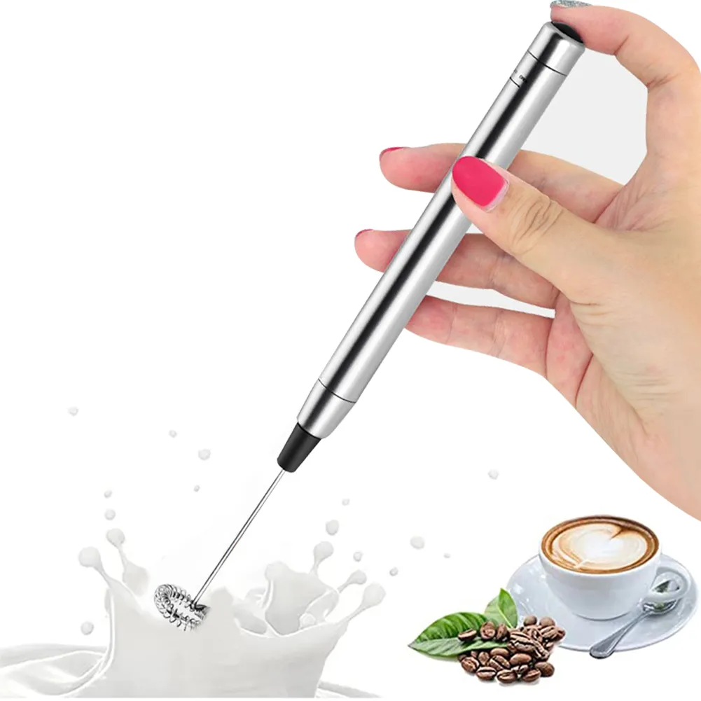 DHgate.com:Electric Milk Frother: Handheld Coffee Foamer for Creamy ...