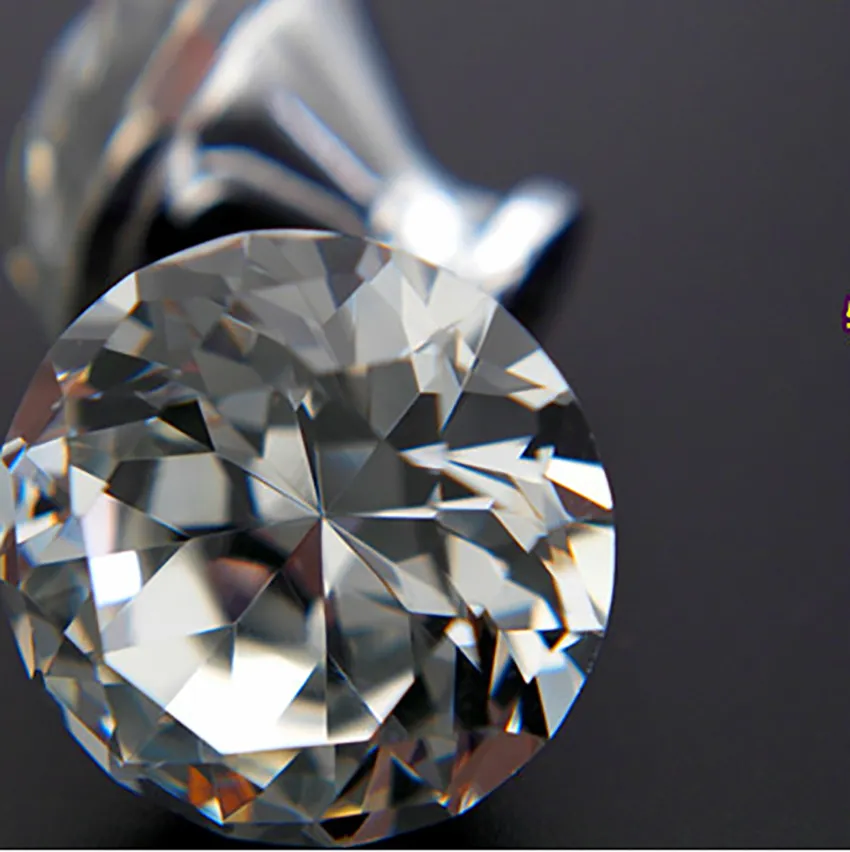 Premium Crystal Glass Cabinet Knobs: Modern Zinc Alloy Drawer Pulls ...