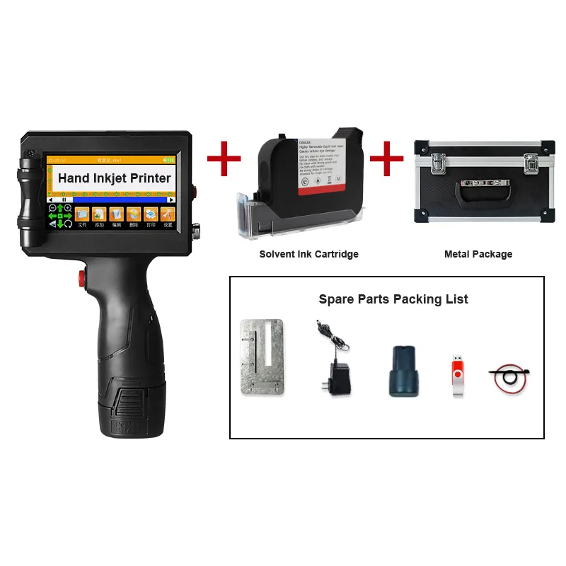 Portable Hand Exerciseheld Inkjet Printer With Expiry Date ...