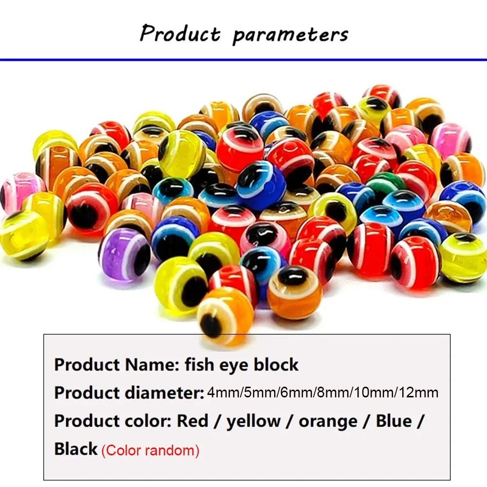 DHgate.com:Luminous Fish Eye Fishing Beads - 100pcs Mixed Color ...
