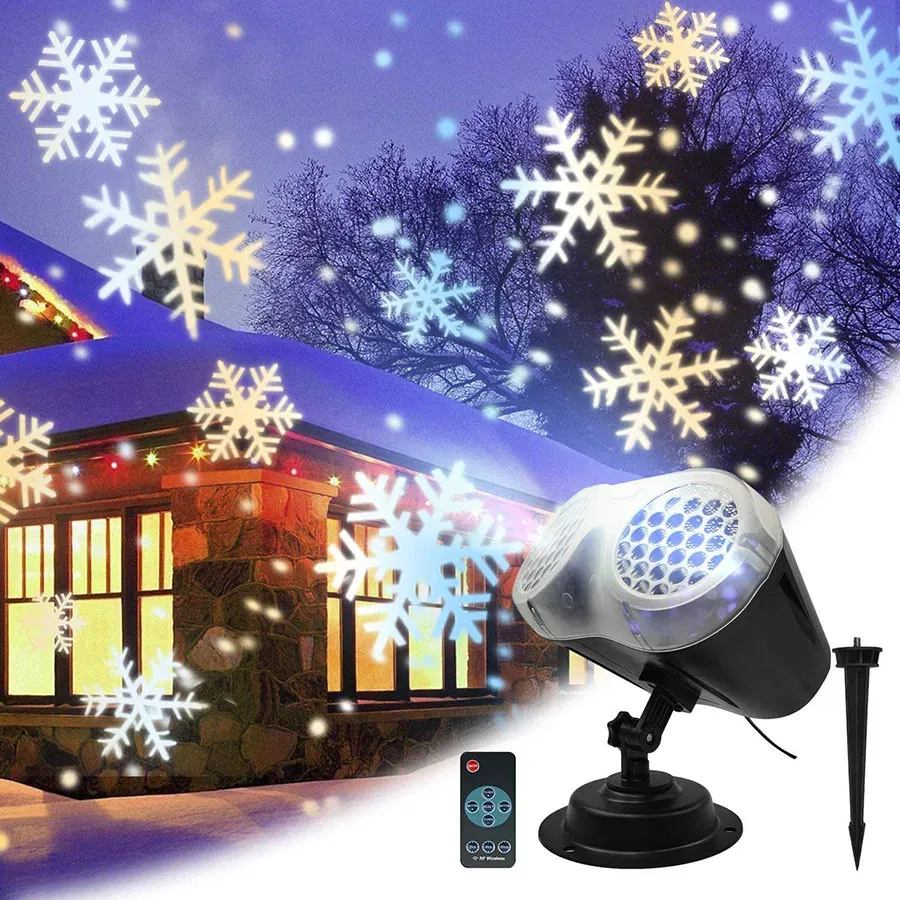 Christmas Snow Projector Lights