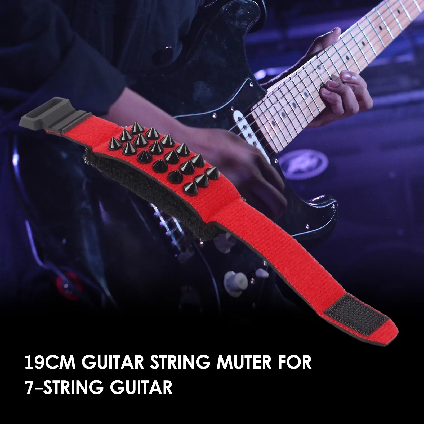 7-String Guitar String Mute, 19cm Guitar String Dampener Muter for Bass ...