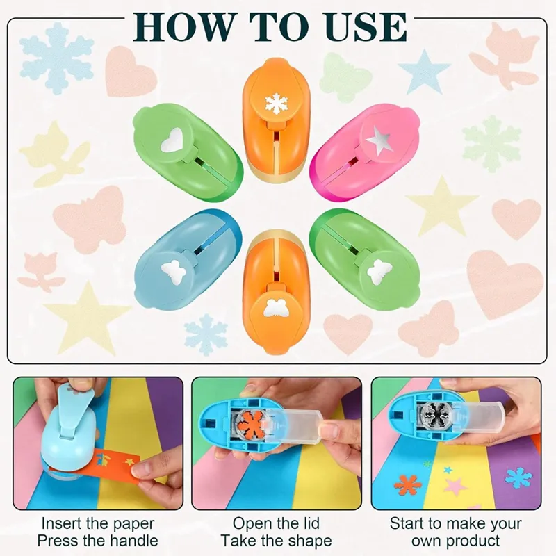 Wholesale Craft Hole Punch Shapes Handmade Scrapbook Paper Punches ...